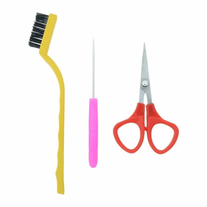 Pipe Cleaner Tool Kit | Brush, Needle & Scissors Set | Chenille Stem ...